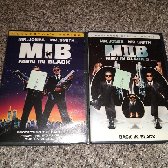 Columbia Pictures | Media | Men In Black And 2 Dvd Set | Poshmark